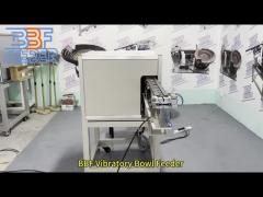 Industrial Low Noise Vibrating Bowl Feeder O-ring Part Feeding System