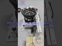 Metal Parts Small Component Vibrating Bowl Feeder