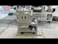 Professional Rotary Parts Feeder Custom Plastic Knob Vibratory Bowl Feeder