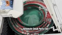 CE Vibratory Cap Bowl Feeder High Efficiency Automatic Small Part Feeder