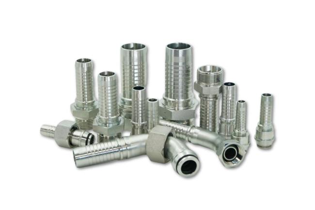Reusable Hydraulic Quick Coupler Hose Ferrule Fittings NPT SAE Jic Orfs JIS Flang Bsp