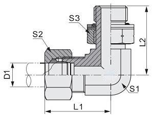 Reusable ISO CE Certified Factory Price Carbon Steel Hose Plug Hydraulic Adapter
