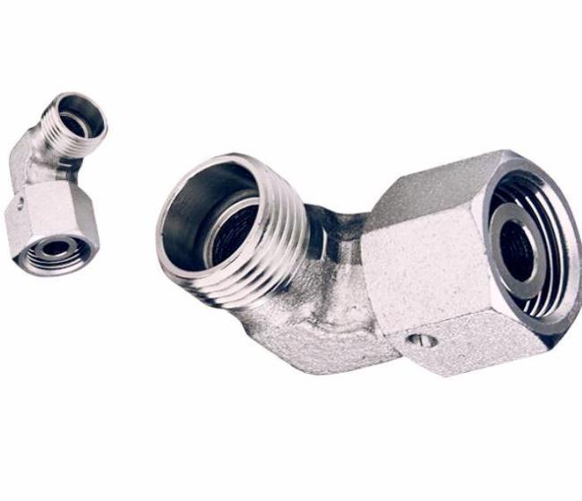 Professional Hydraulic Factory 90 Degree Elbow Male Hose Adapter