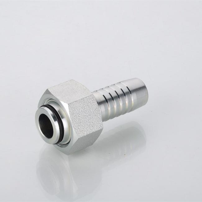 OEM Manufacturer Carbon Steel Metric Hydraulic Hose Ferrule Female Fittings 20411