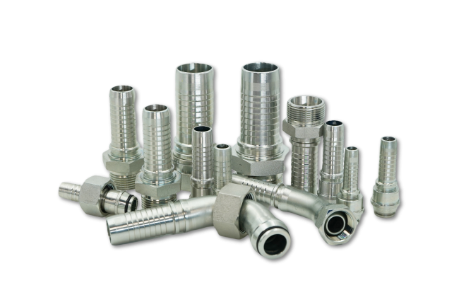 Wholesale Stainless Steel Hydraulic Metric/BSP/JIC/SAE/DIN Thread Bite Type Fitting 3