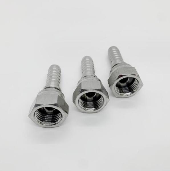Quality Crimping Hydraulic Hose Fittings With Jic Female Connection for sale