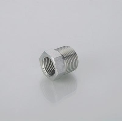China Roestvrij staal 3/4 Bsp Elbow Swivel Hydraulische slang Metrische 90 graden kegel Te koop