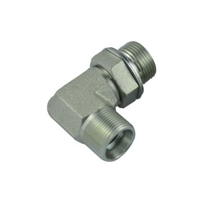 Cina OEM Eaton Adaptatore idraulico di tipo morso gomito Bsp filtro regolabile con striscio con sigillamento O-ring 1cg9-Og 1dg9-Og in vendita