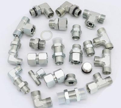 中国 丸頭パイプアダプター 高圧 再利用可能な水力管のフィッティング JIC Bsp メトリック 販売のため
