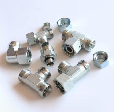 Cina Adattatore per tubi idraulici 6c9 riutilizzabile con testa rotonda con adattatore maschile metrico in vendita