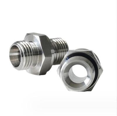 China 1cm-Wd 1dm-Wd DIN Bijttype Metrische draad Hydraulische bekleding met een adapter voor het sluiten van de bekleding Te koop