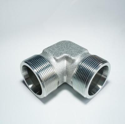 China Hydraulic Hose Elbow Fittings 1c9 1d9 Male Thread Elbow for Pipe Lines Connection for sale