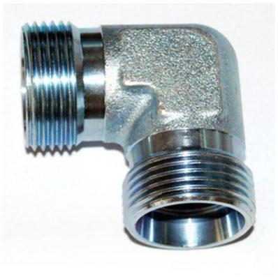China Hydraulic Hose Elbow Fittings 1c9 1d9 Male Thread Elbow for Pipe Lines Connection for sale