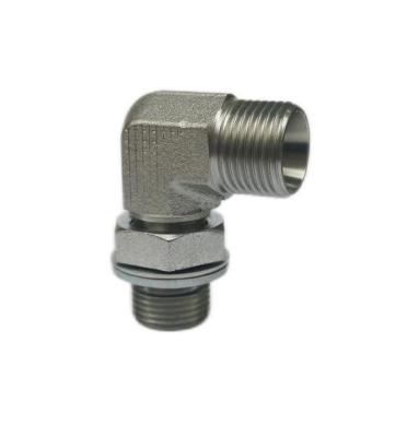 China 1cg9 Hydraulische mannelijke ellebogenadapter 90 graden Ellebogen hydraulische bekleding met rubberen afdichting Te koop