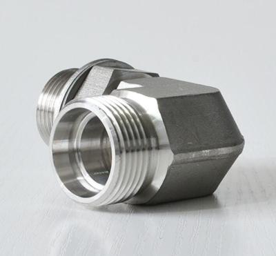 Cina 1CG9 Acciaio inossidabile BSP Metrico Maschio O-Ring idraulico in vendita