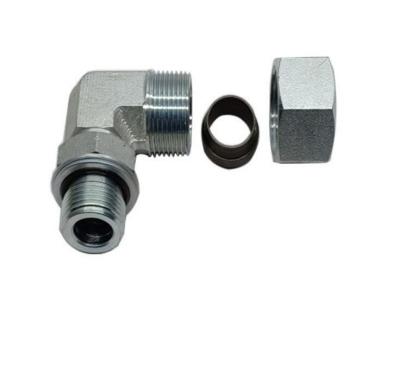 Cina 90 gradi gomito Bsp Thread Stud Ends per il collegamento di Parker idraulico tubo di montaggio in vendita