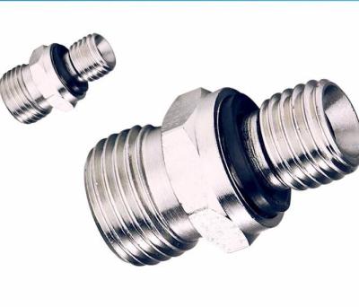 China Zilveren hexagonale koptype herbruikbare hydraulische slangtoepassingen voor toepassingen van roestvrij staal Te koop