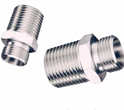 China Hoge druk slang hydraulische toebehoren met dubbele pijpleiding, borstel en medium koolstofstaal Te koop
