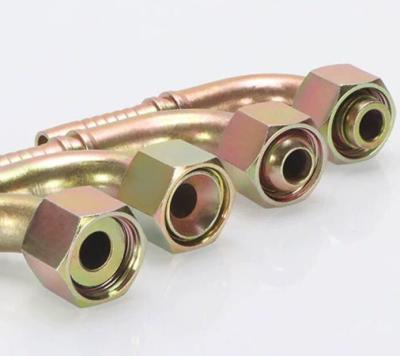 China Metric Female 24° Cone O-Ring L.T. Acero inoxidável à venda