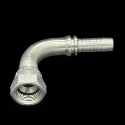 Cina Lunga durata di funzionamento Jic 37 gomito due pezzi di tubatura di crimp Fitting per 1sn/2sn/4sp tubatura Fjx90 in vendita