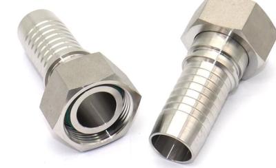 Cina 20491 Acciaio inossidabile 90 gomito metrico girevole femminile O-ring L.T Fitting idraulico per caldo in vendita
