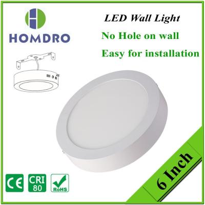 中国 Morden LED の壁ライト 6inch 円形、製造業者、12w、正方形の avaiable、セリウム及び RoHS の承諾 販売のため