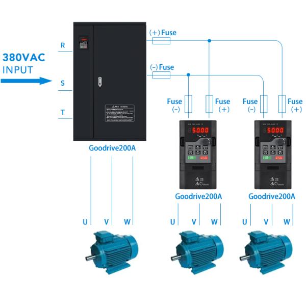 Quality General Industrial 3phase 400KW AC Drive Variable Frequency Motor Speed Control for sale