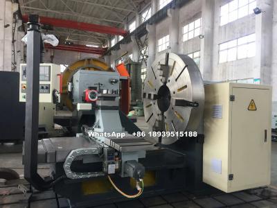 China 1250mm CK64125 Cnc-Gesichtsdrehen Drehmaschine Flansche Drehen Bearbeitung zu verkaufen