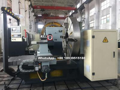 China 1250mm CK64125 Cnc-Gesichtsdrehen Drehmaschine Flansche Drehen Bearbeitung zu verkaufen