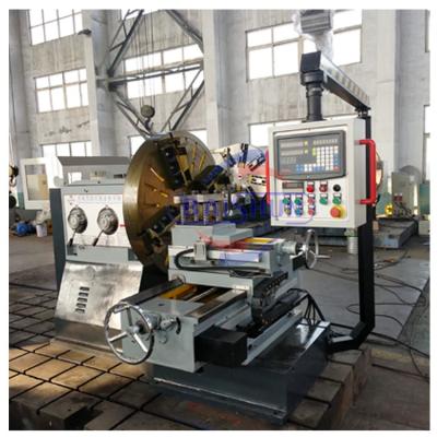 China C6016 flange lathe metal lathe facing digital readout floor facing cutting machine for sale