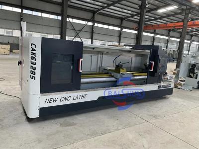 Cina CAK6180 Flat Bed CNC Lathe Machine automatico tipo orizzontale in vendita