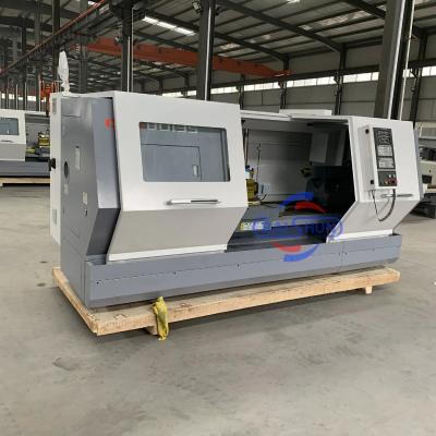 China Automatic 	Flat Bed CNC Lathe Machine Metal Cnc Turning Machine for sale