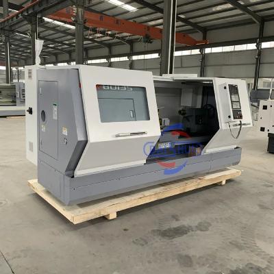 China Automatic 	Flat Bed CNC Lathe Machine Metal Cnc Turning Machine for sale