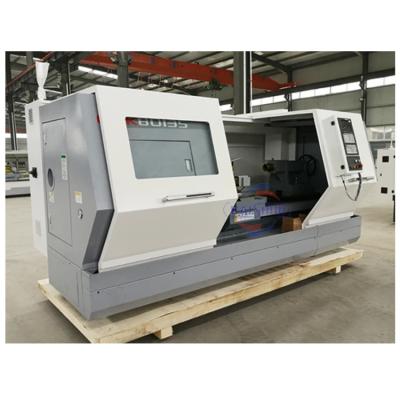 China CK61125 Flachbett-CNC-Drehmaschine mit horizontaler automatischer Drehmaschine zu verkaufen