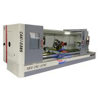 China CAK6163 Flat Bed CNC Lathe Machine with 610mm Swing, ±0.006mm Accuracy and 100-1600r/min Spindle Speed for sale