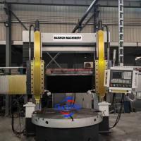 China Automatic Double Column Vertical Lathe CNC 2 Axis 2500mm Turning Diameter 55kW Main Motor for sale