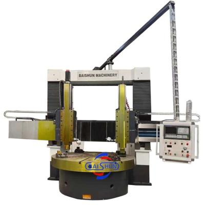 China Torno CNC vertical de doble columna Torno automático vertical de torneado de metal en venta