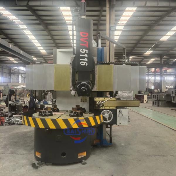 CNC Single Column Lathe Turret Machining Tool vertical lathe for Heavy Duty Metal Cutting
