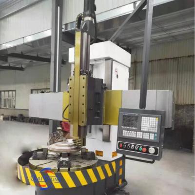 Cina Torno CNC a colonna singola Torretto di lavorazione utensile tornio verticale per taglio di metalli pesanti in vendita