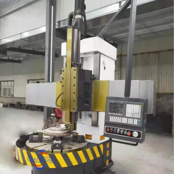 CNC Single Column Lathe Turret Machining Tool vertical lathe for Heavy Duty Metal Cutting