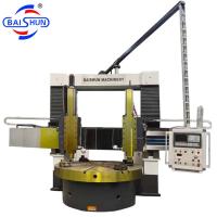 China Universal Double Column CNC Vertical Lathe Machine Tool 2500mm Turning Diameter 55kW for sale