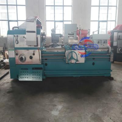 China Heavy Duty 105mm Spindle Bor Metal Lathe New Horizontal Lathe Machine for sale