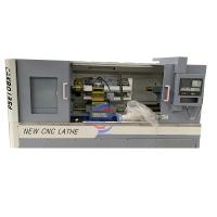 China Horizontal CK6161 CNC Lathe Machine Tool Flat Bed 610mm Swing 750-3000mm Length for sale