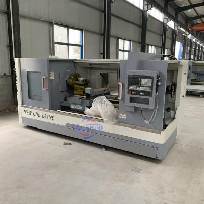 Cina Horizontal CK6161 Torno Automatic Lathe Cnc Machine Tool Flat Bed Horizontal Lathe in vendita