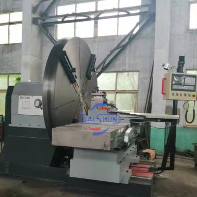 China C6020 Big Head Lathe Shipyard Propeller Flange Face Turning CNC Lathe zu verkaufen
