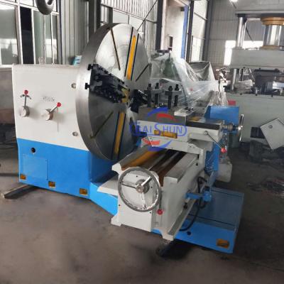 中国 Horizontal Manual Lathe Easily Operation Big Facing Lathe For Tyre Mold 販売のため