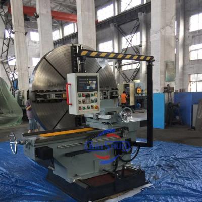 中国 Horizontal Manual Lathe Easily Operation Big Facing Lathe For Tyre Mold 販売のため