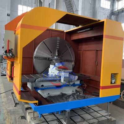 中国 Conventional Lathe Machine Torno Machining Tools Flange Facing Lathe 販売のため