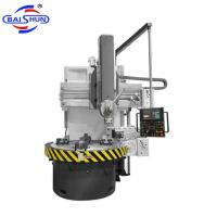 China Single Column VTL Vertical Lathe Machine 1200mm Manual Type High Precision Metal Turning for sale
