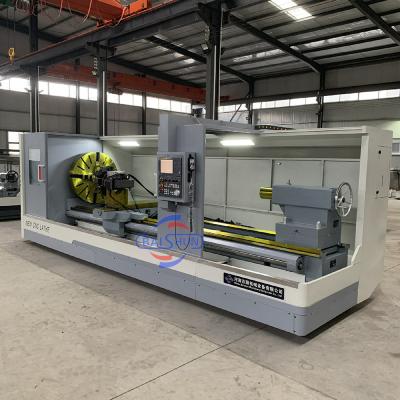Chine Machine de tournage de tour CNC à lit plat professionnelle avec diamètre de balancement max. de 500 mm à vendre